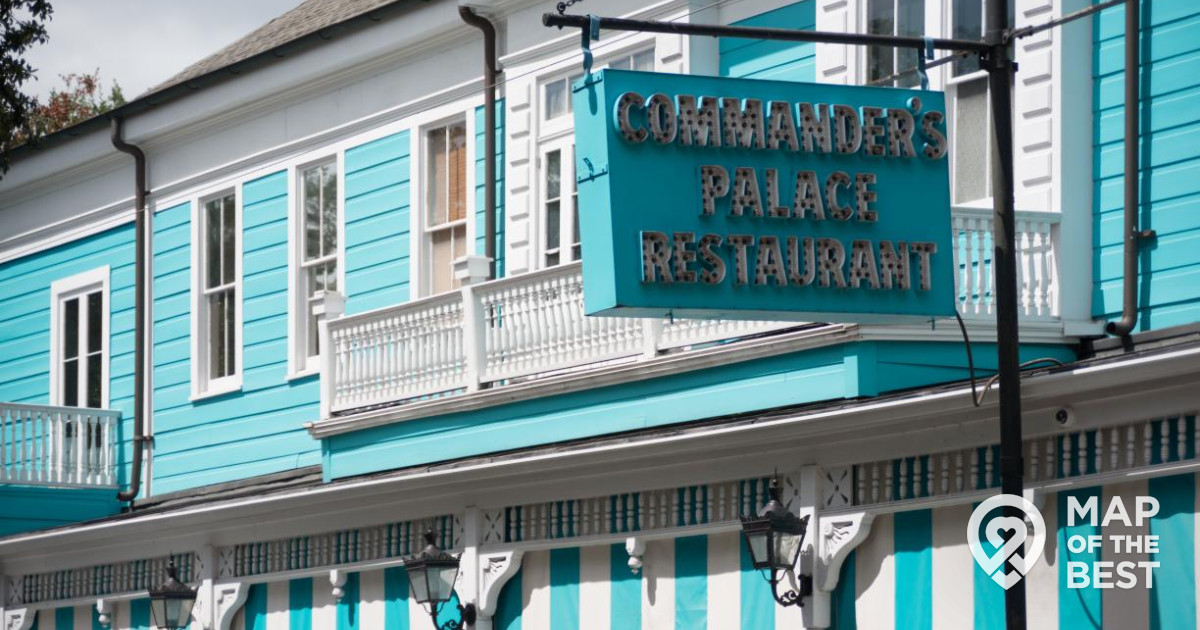 Commanders Palace - Map of the Best